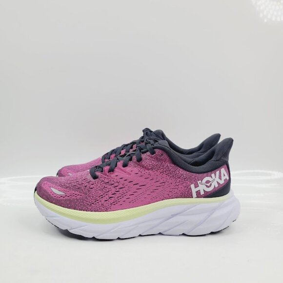 Hoka One One | Shoes | Hoka One One Womens Graphite Purple Clifton 8 ...